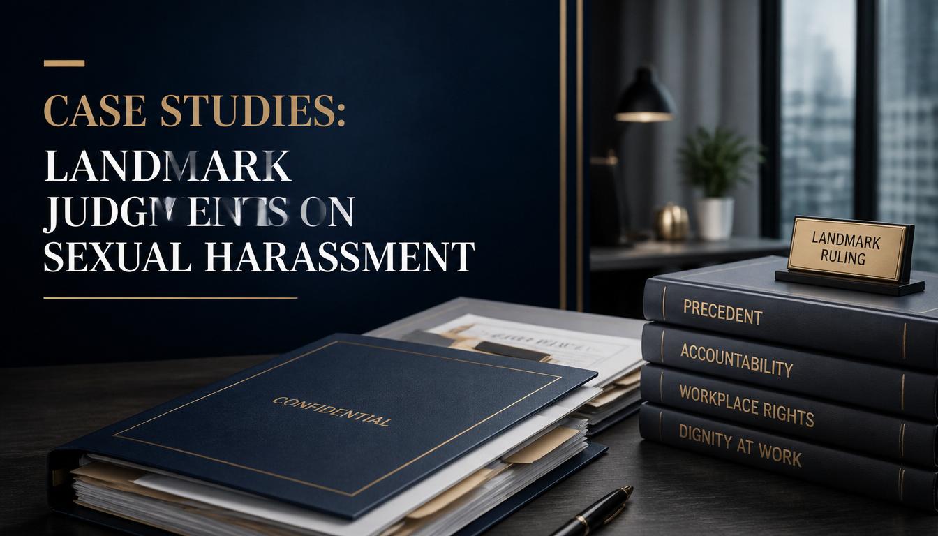 Case Studies: Landmark Judgments on Sexual Harassment
