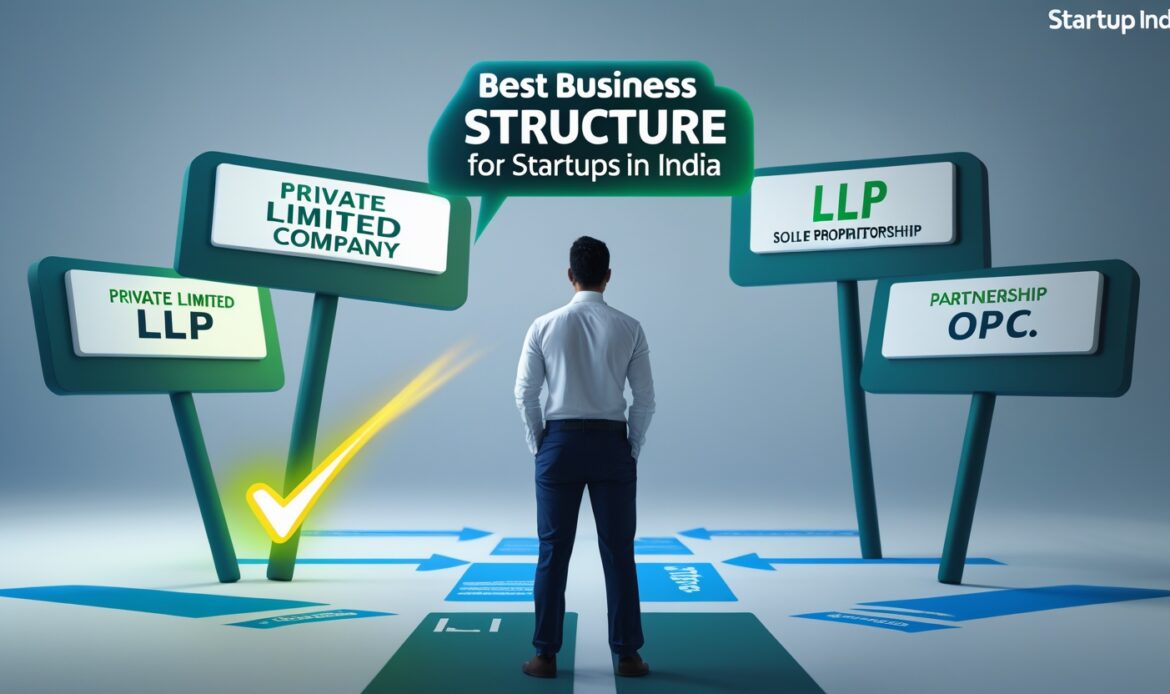 Best Business Structure for Startups in India –Pros & Cons